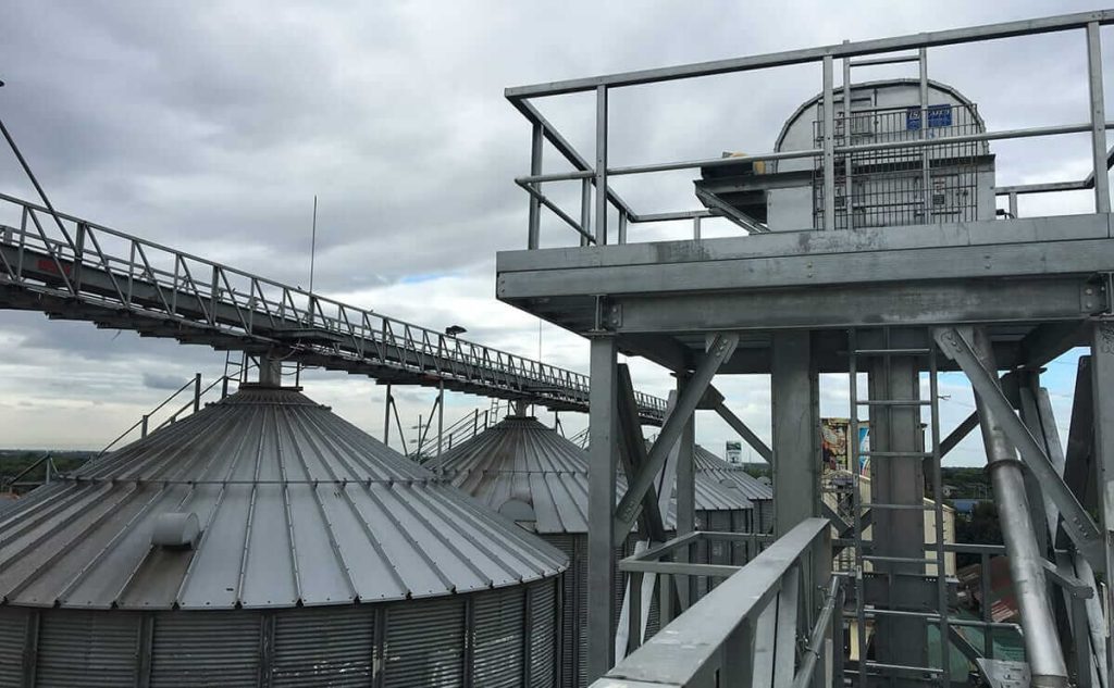 Grain Silos Construction & Installation – VSM Construction & Mill Devt ...